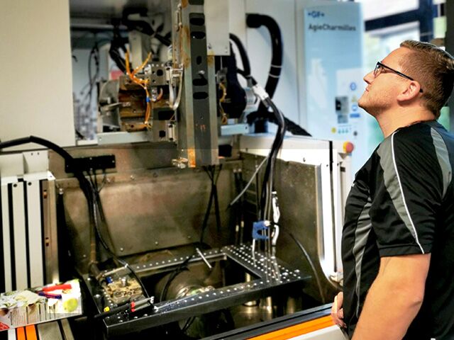 Werkstattorientierte Leistungen rund um die AGIE und +GF+ Funkenerosion - Bimo-Systemtechnik